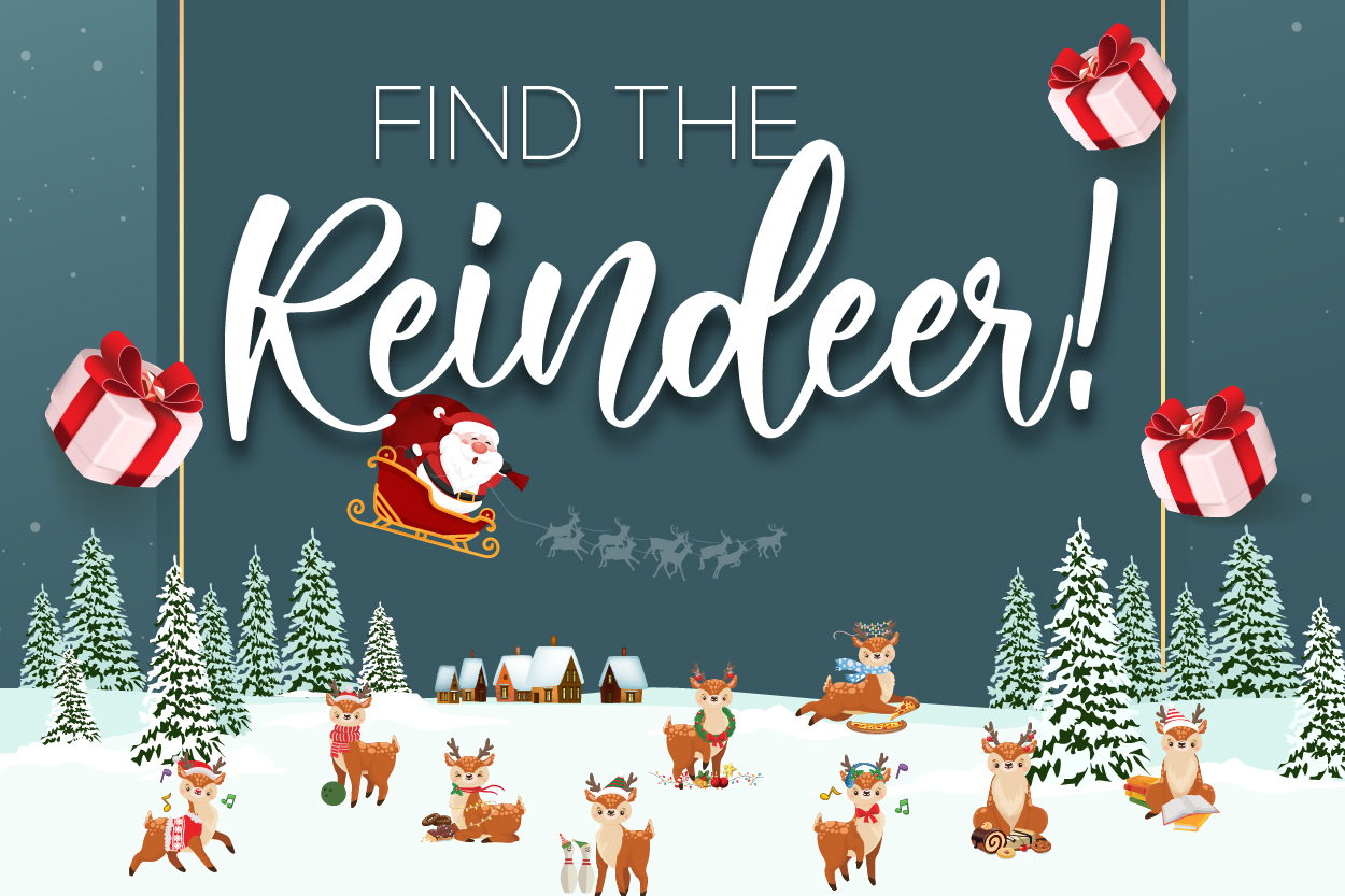 Find The Reindeer Contest | The American Club